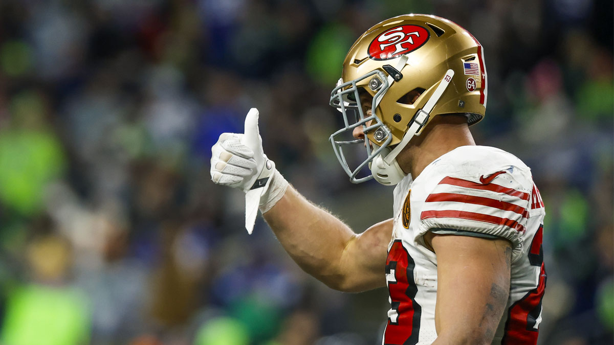 Christian McCaffrey first in five-plus decades to reach milestone – NBC ...