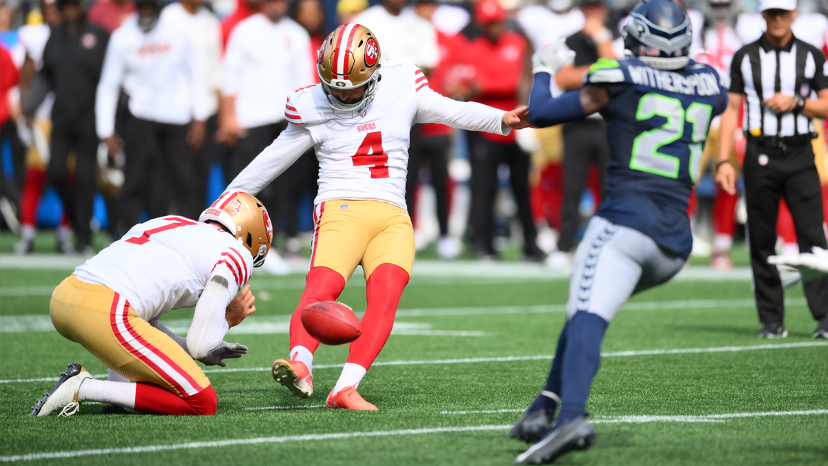Jake Moody’s struggles have 49ers exploring kicker options – NBC Sports ...