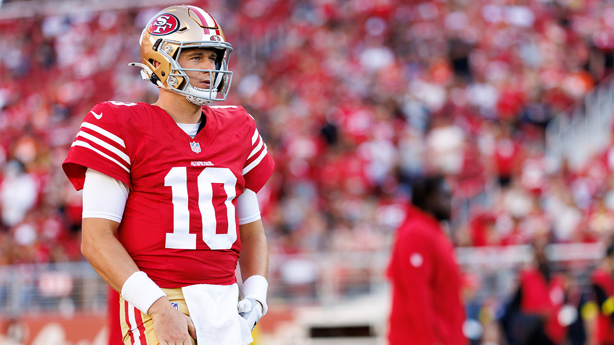 Kyle Shanahan confident 49ers will “rally” around Mac Jones – NBC ...