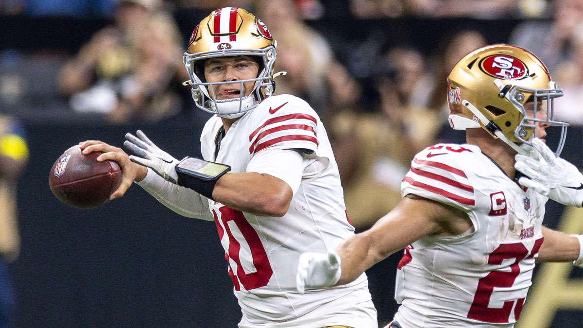 How Mac Jones gives 49ers rare luxury as capable backup QB – NBC Sports ...