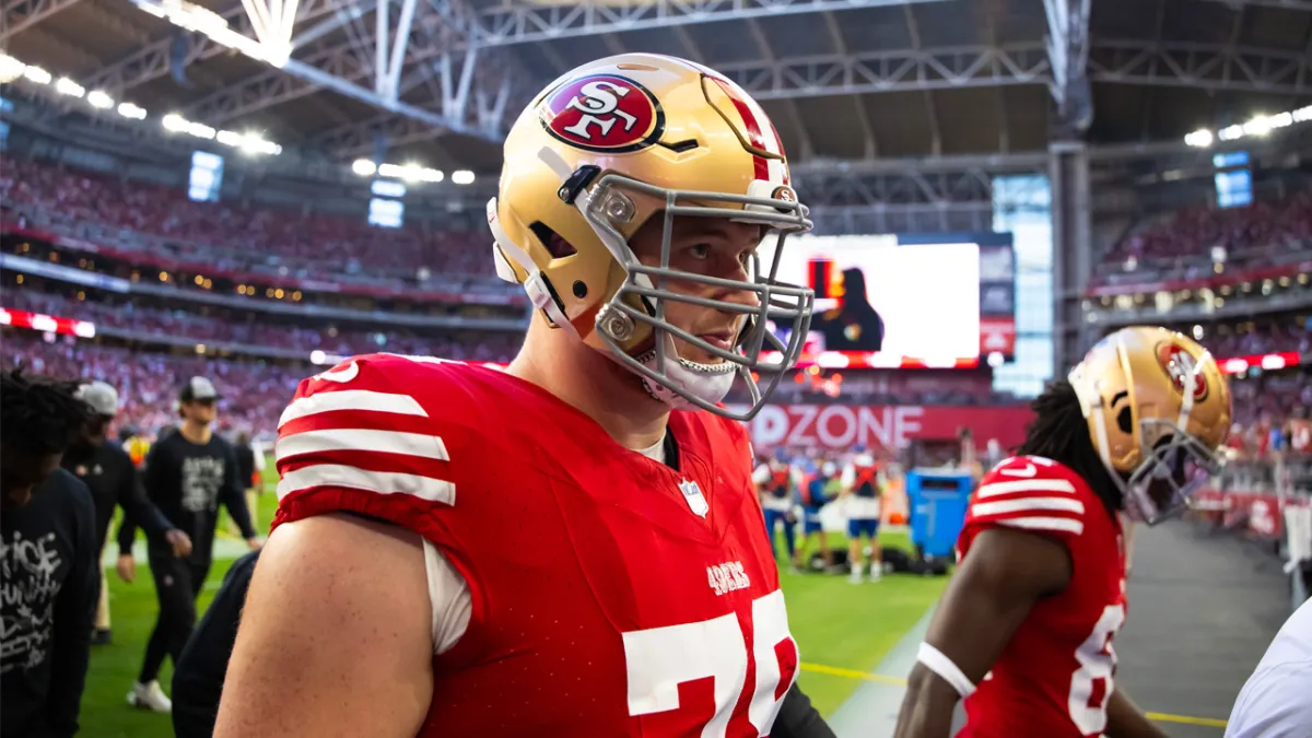 49ers place OL Ben Bartch on IR, promote TE Brayden Willis – NBC Sports ...