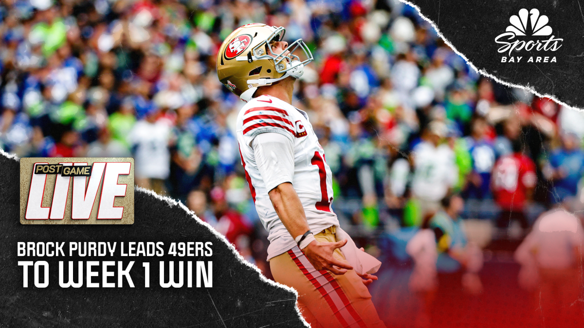49ers QB Brock Purdy overcomes mistakes to lead Week 1 win – NBC Sports ...