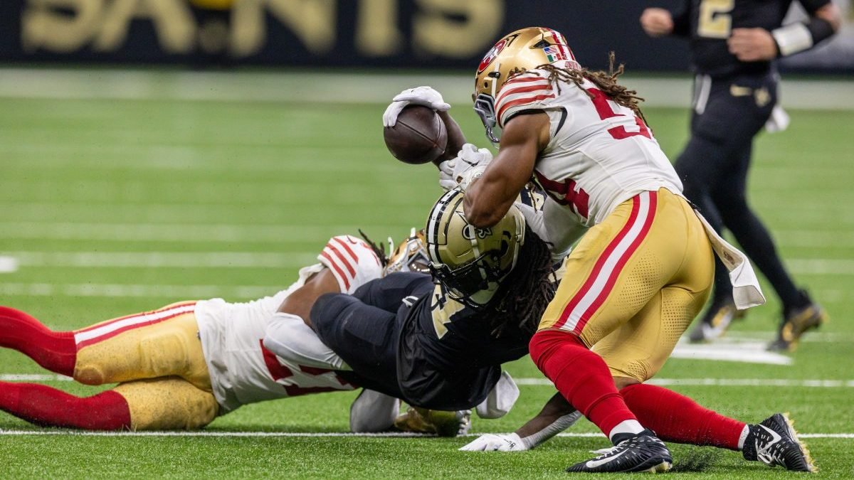 Fred Warner, 49ers reflect on his game-shifting play vs. Saints – NBC ...