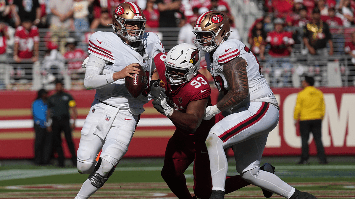 What Mac Jones told Dominick Puni after safety in 49ers’ win – NBC ...