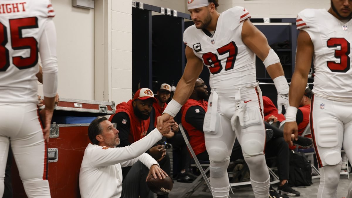 49ers’ trade plan after Nick Bosa injury shared by Kyle Shanahan – NBC ...