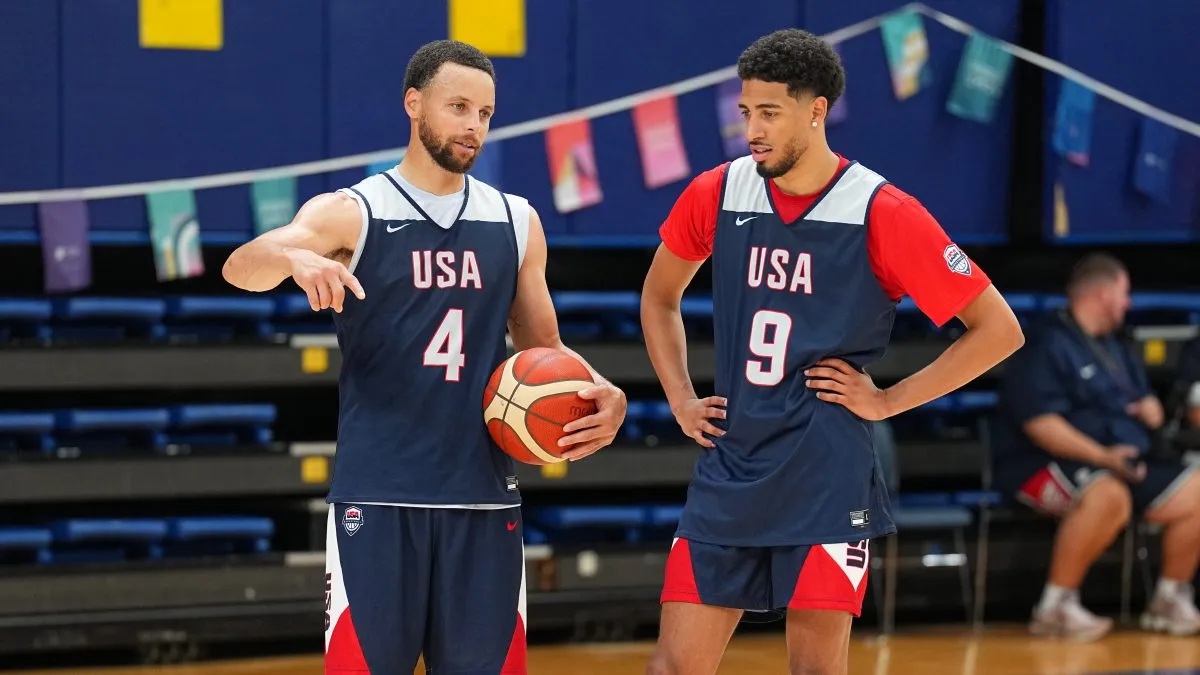 How Steph Curry mentored Tyrese Haliburton at Paris Olympics – NBC ...