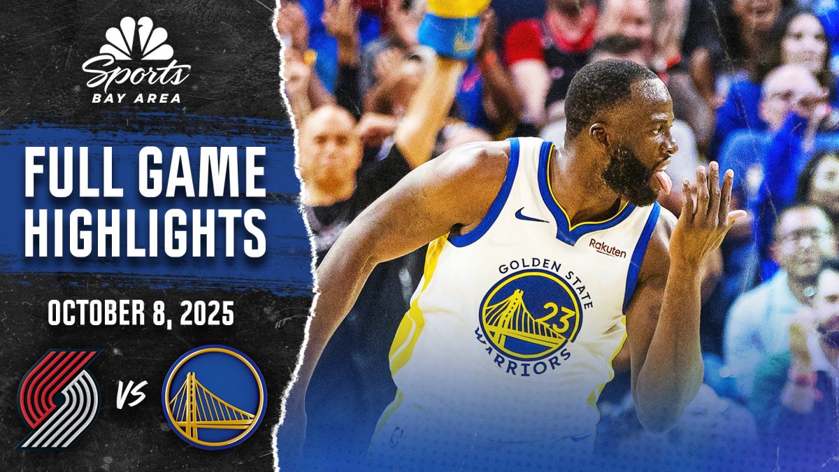 Warriors vs. Trail Blazers highlights: Top plays in Golden State’s 129-123 win – NBC Sports Bay ...