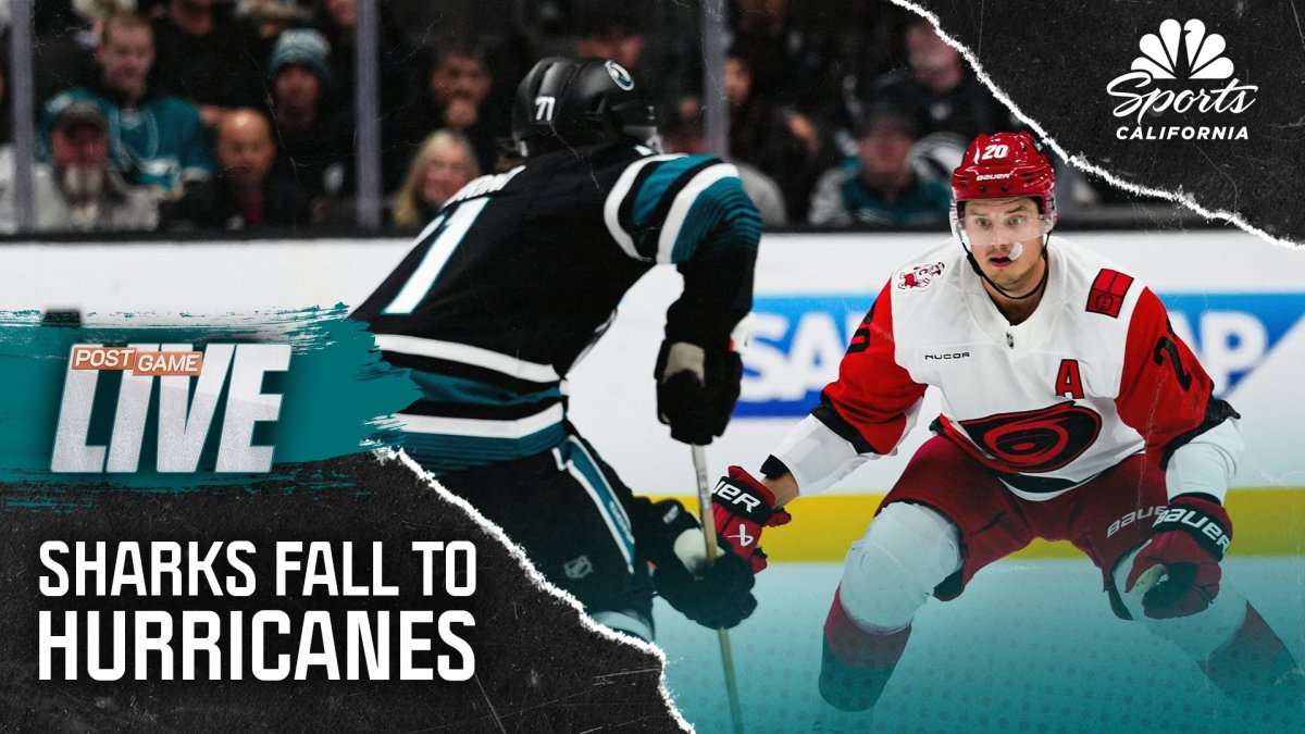 Sharks struggle to defend multiple power plays by Hurricanes – NBC ...