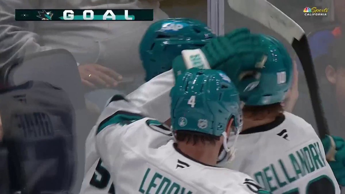 Sharks’ Collin Graf scores short-handed goal vs. Islanders – NBC Sports ...