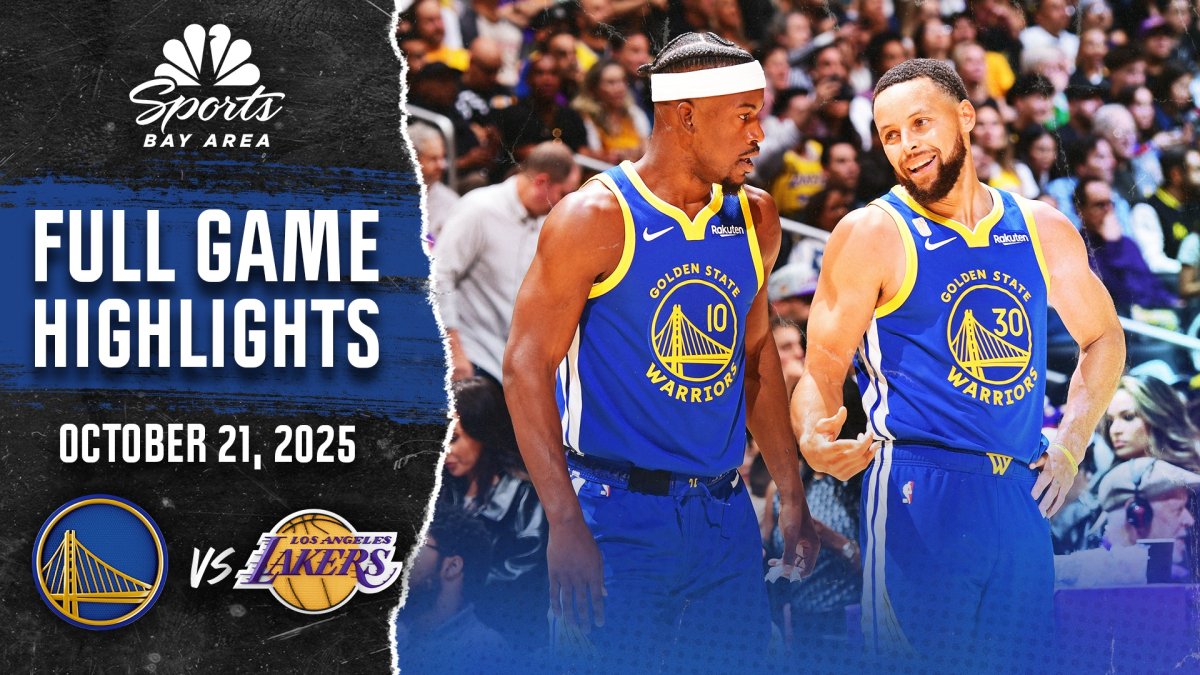 Watch highlights of Warriors’ season-opening win vs. Lakers – NBC ...