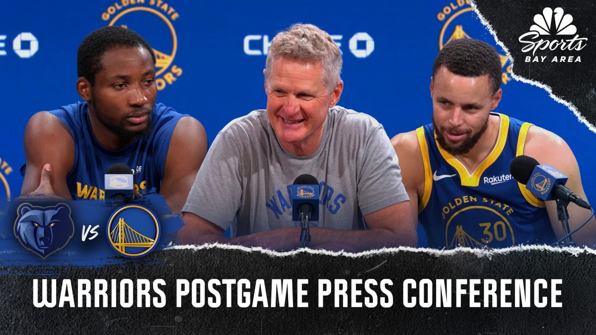 Steve Kerr, Warriors break down exciting win vs. Grizzlies – NBC Sports ...