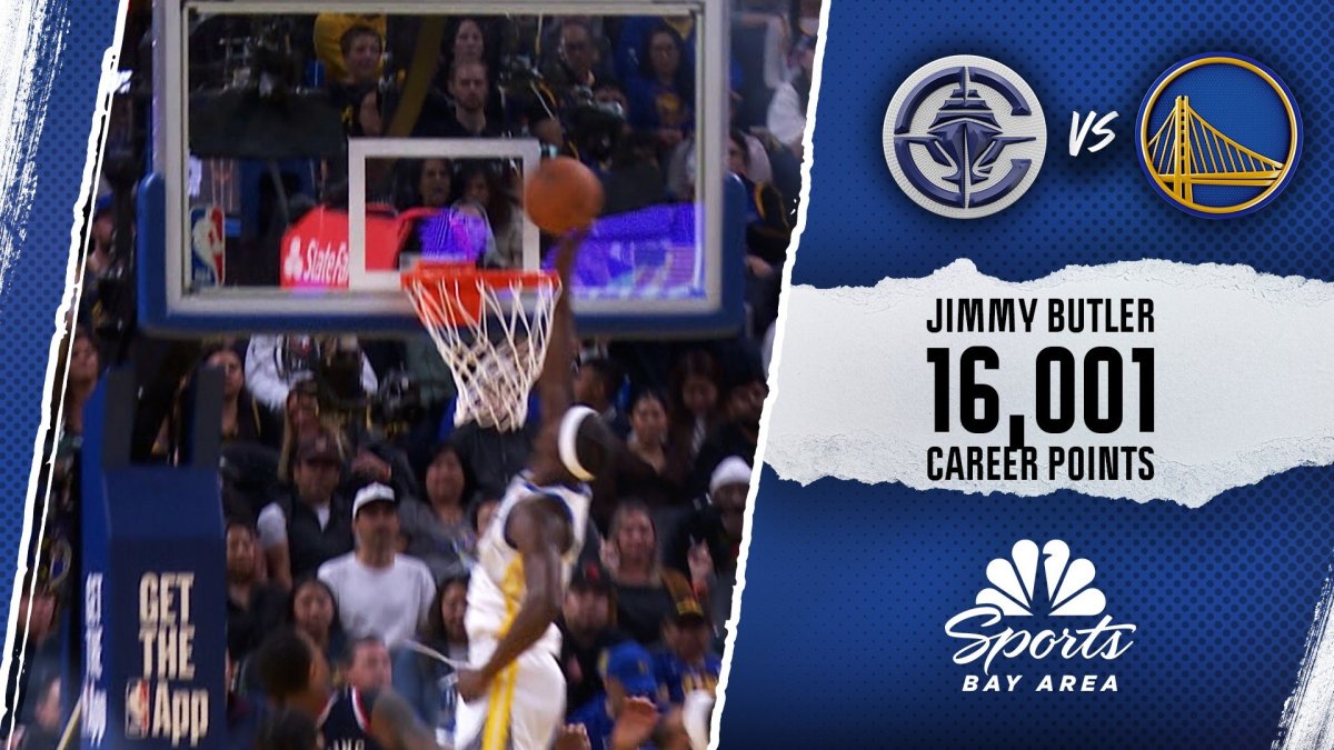 Watch Warriors star Jimmy Butler surpass 16K NBA career points – NBC ...