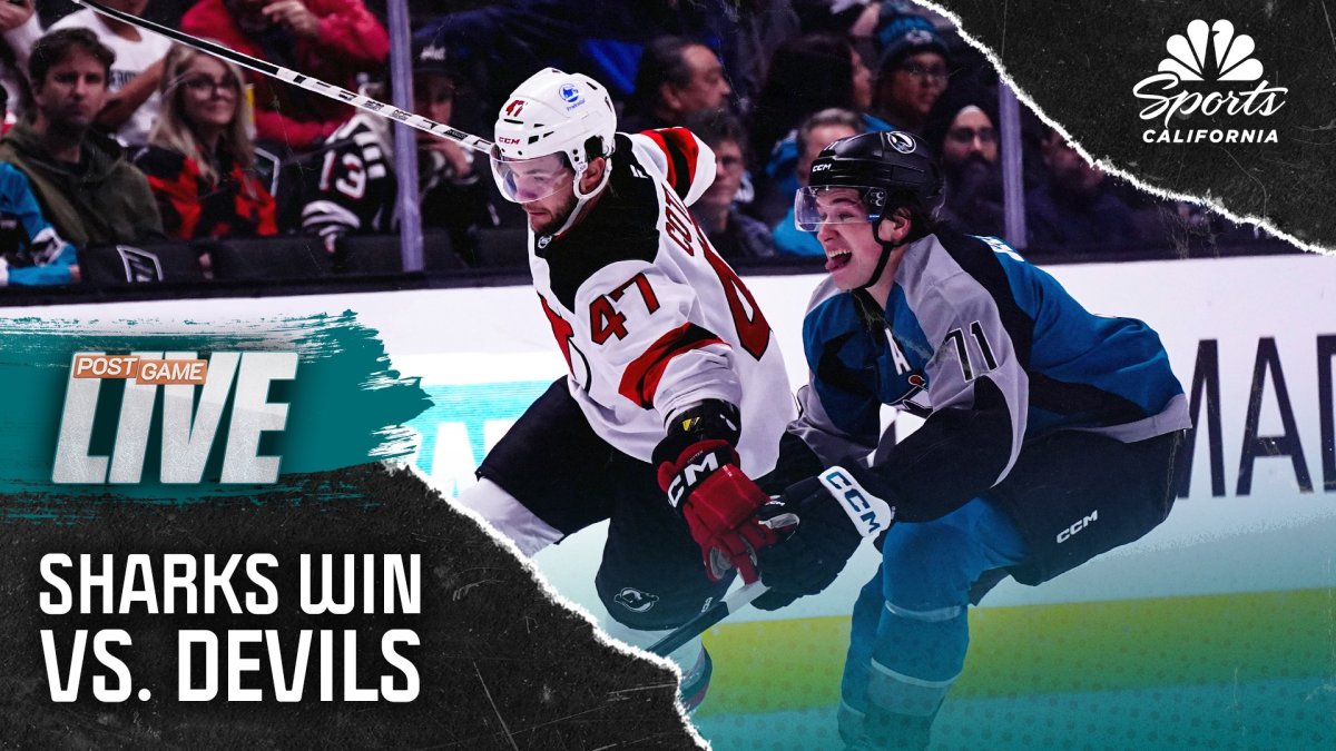 Sharks’ early offensive surge powers 5-2 win over Devils – NBC Sports ...