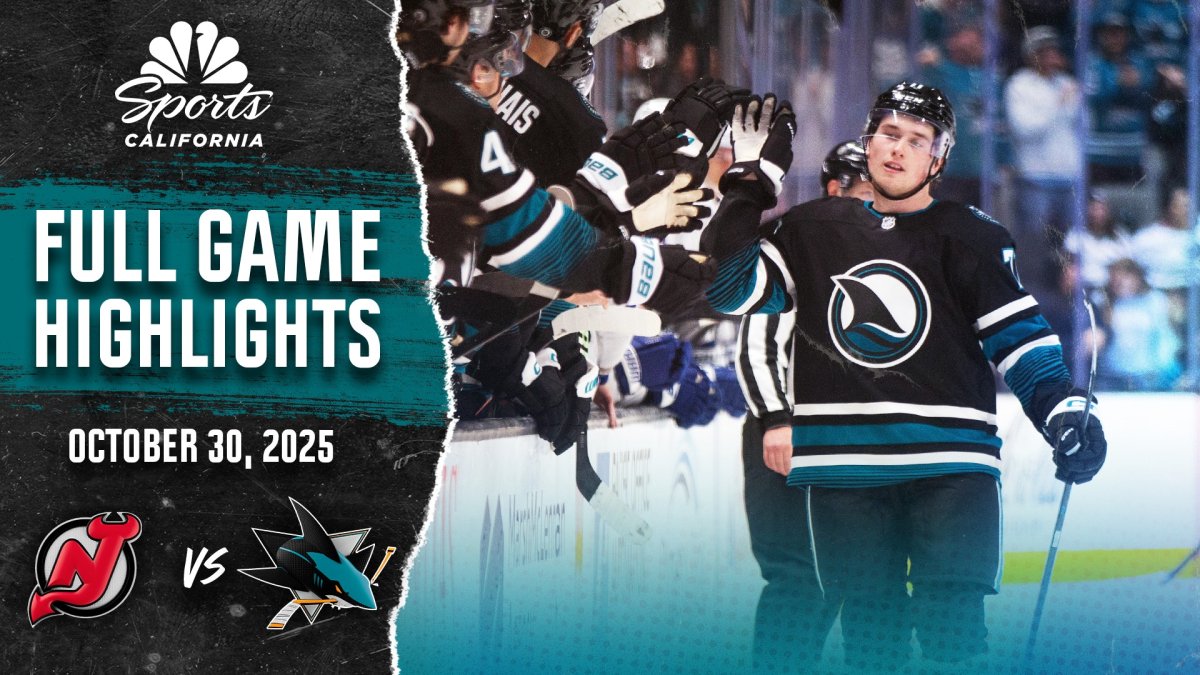 Sharks vs. Devils highlights: San Jose wins 5-2 over New Jersey – NBC ...