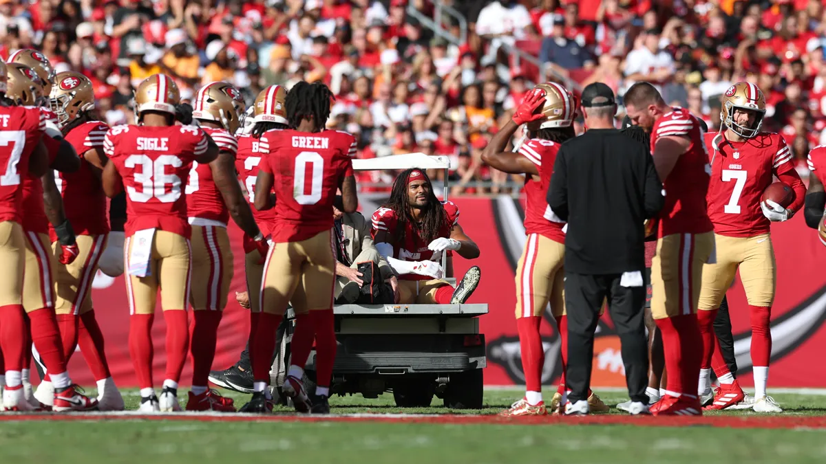 49ers observations: Fred Warner injured in loss to Buccaneers – NBC ...