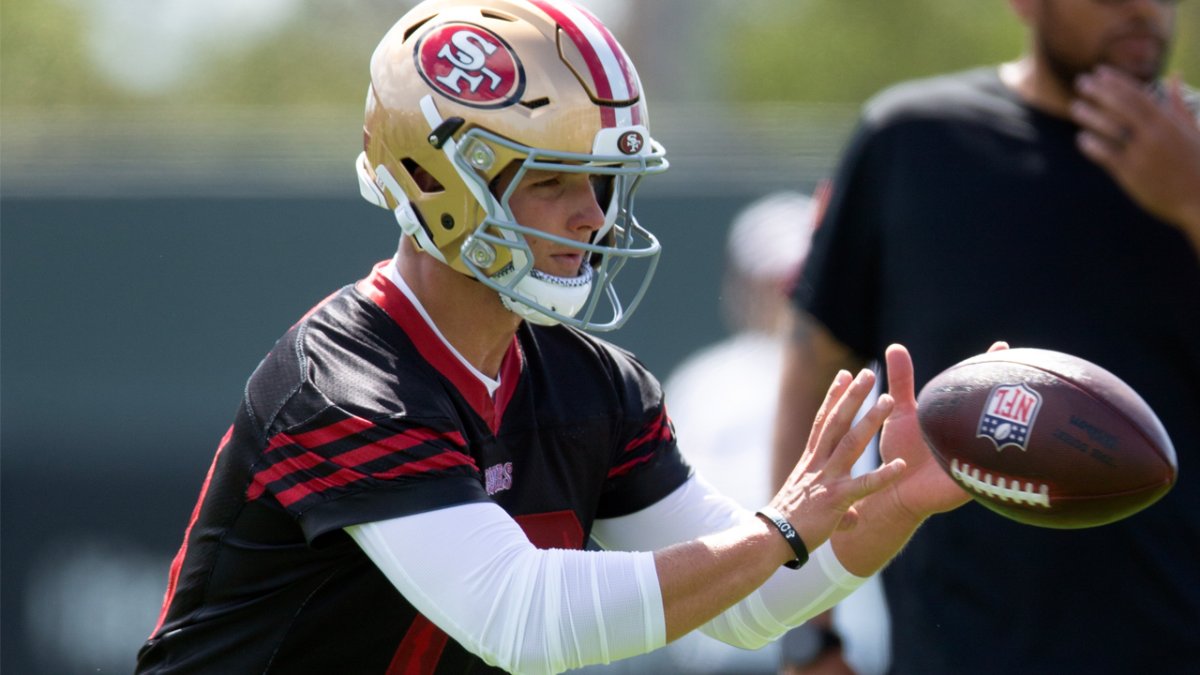 Brock Purdy encouraged by toe injury progress, per John Lynch – NBC ...