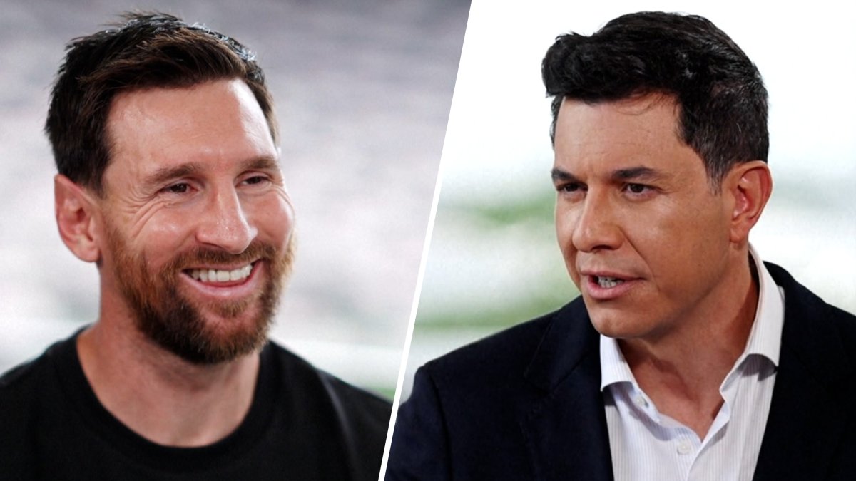 Lionel Messi’s rare interview with NBC’s Tom Llamas – NBC Sports Bay ...