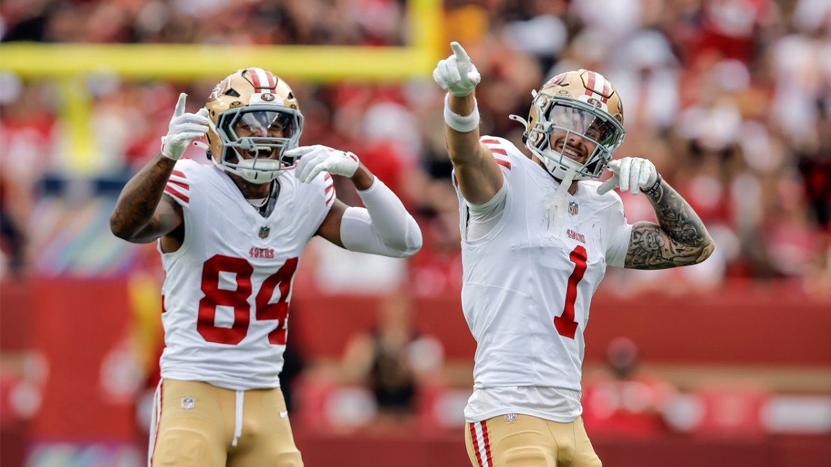 Kendrick Bourne details ‘natural’ connection with Ricky Pearsall – NBC ...