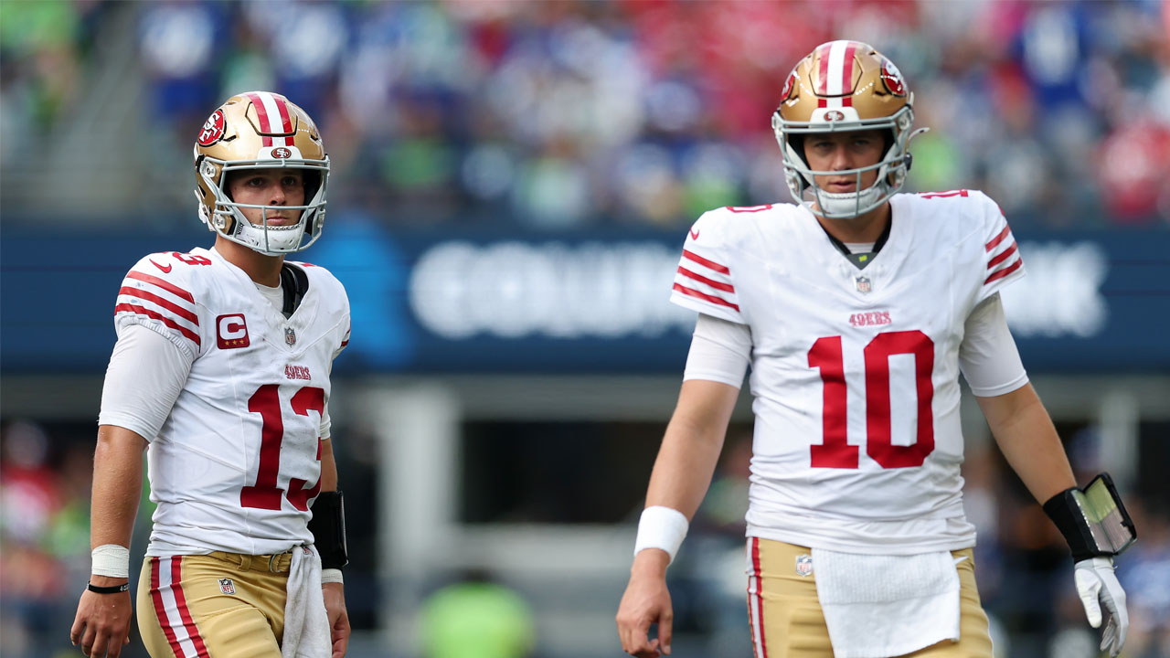 Why Brock Purdy vs. Mac Jones quarterback controversy is good thing for 49ers | 49ers Webzone