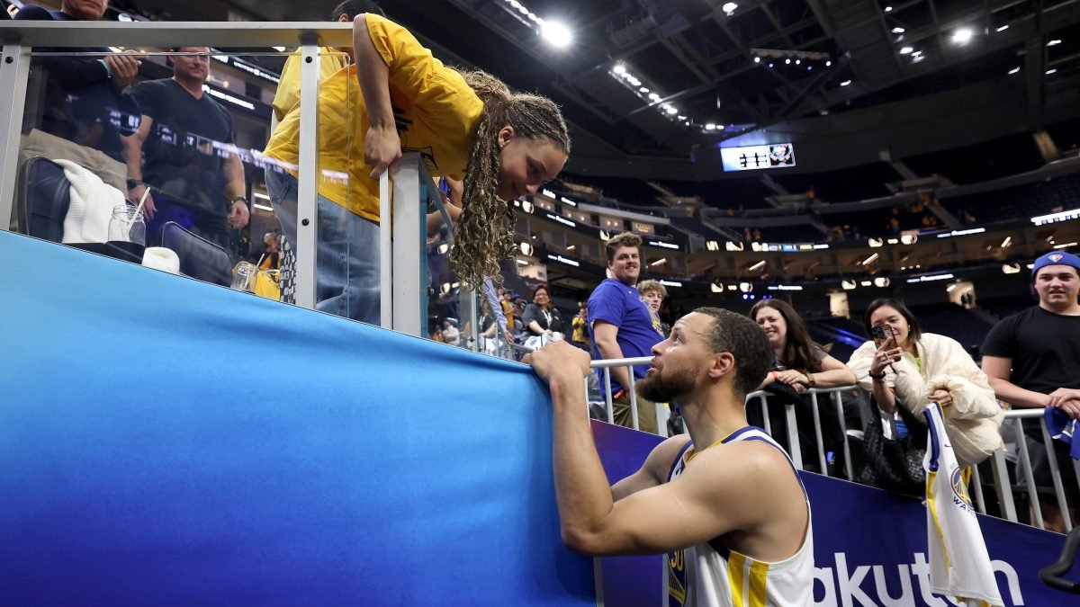 Steph Curry shares ‘full-circle’ pregame moment with daughter – NBC ...