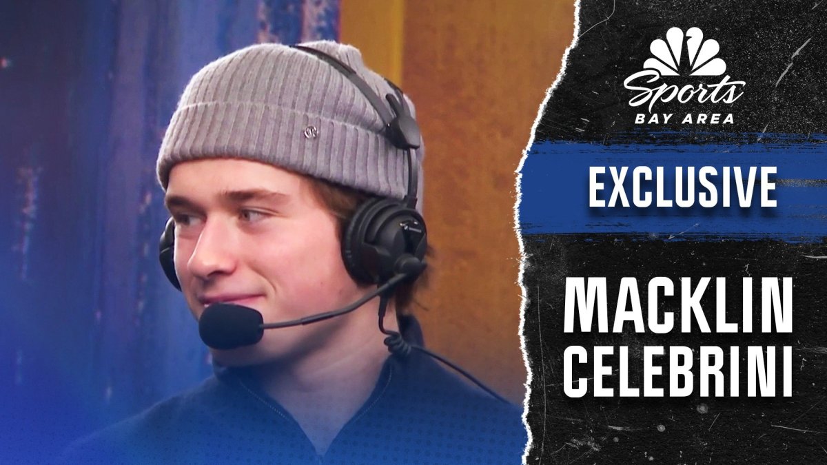 Macklin Celebrini discusses Sharks’ hot streak at Warriors game – NBC ...