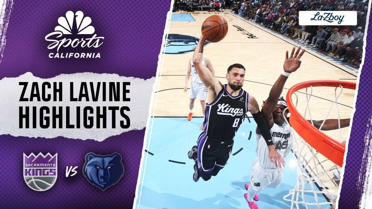 Zach LaVine scores 26 points in Kings’ loss to Grizzlies – NBC Sports ...