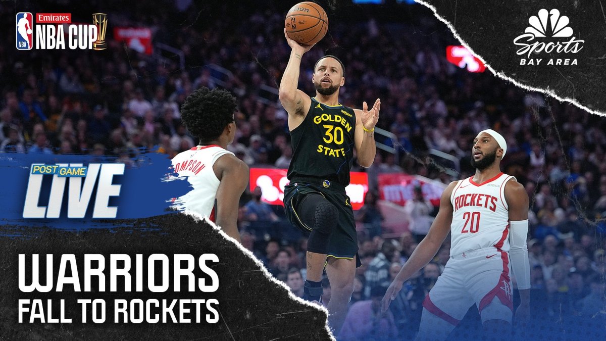 Steph Curry injured, Warriors fall to Rockets in NBA Cup duel – NBC ...
