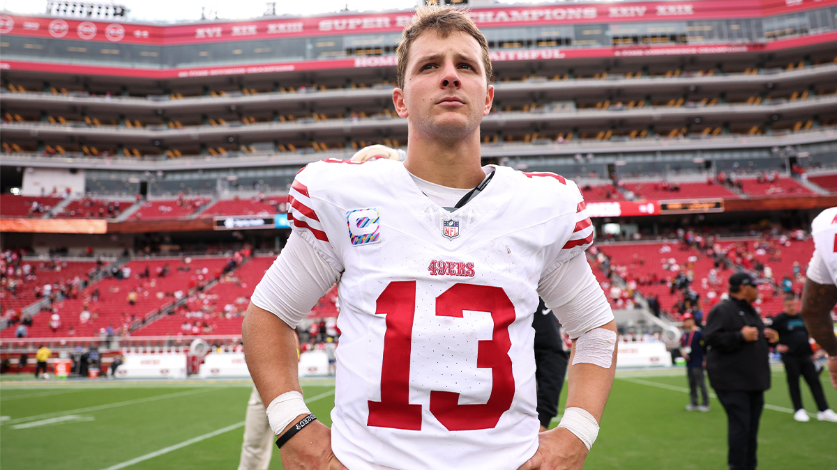 Why John Lynch is confident 49ers QB Brock Purdy will bounce back – NBC ...