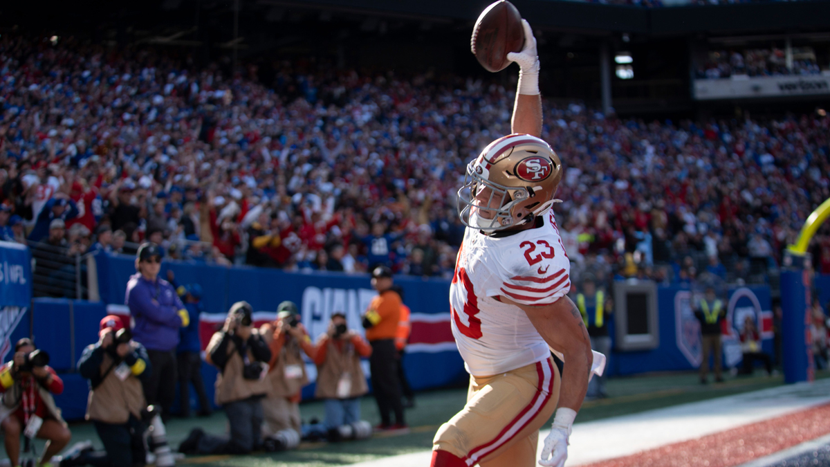 49ers observations: McCaffrey, Mac Jones star in win vs. Giants – NBC ...