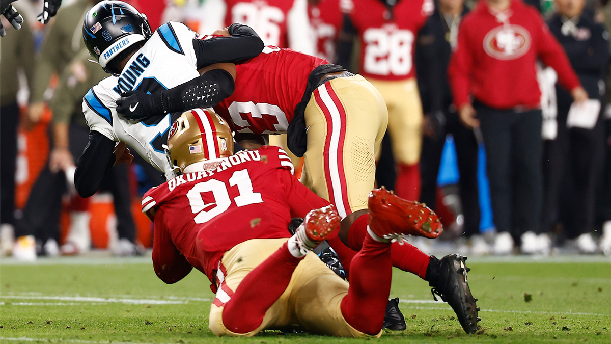 49ers lose another defensive lineman for multiple weeks due to ankle ...
