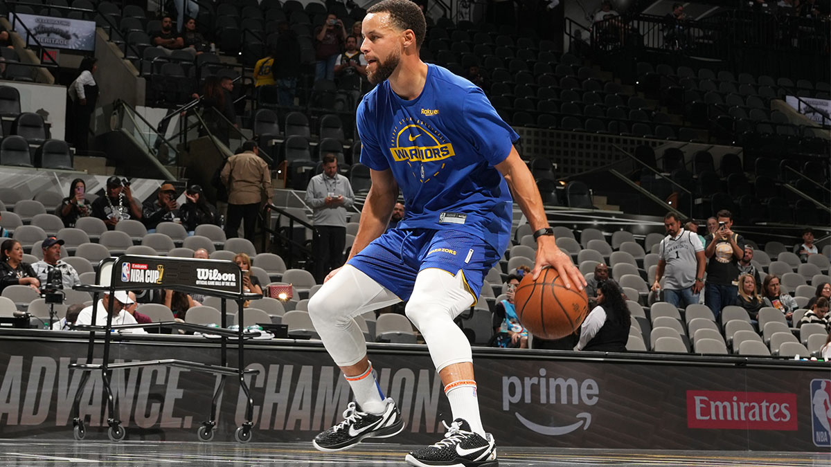 Steph Curry reveals why he wore Kobes before game vs. Spurs – NBC ...