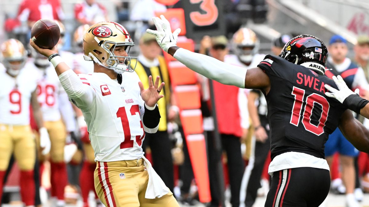 How PFF graded Brock Purdy, 49ers in blowout win vs. Cardinals – NBC ...