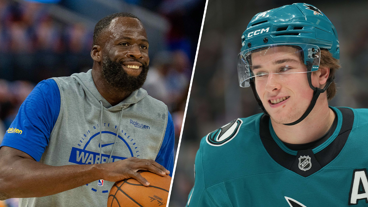 How Macklin Celebrini is learning from ‘winner’ Draymond Green – NBC ...