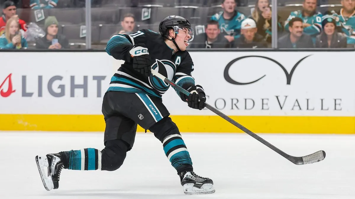 Macklin Celebrini’s third career hat trick gives Sharks OT win – NBC ...