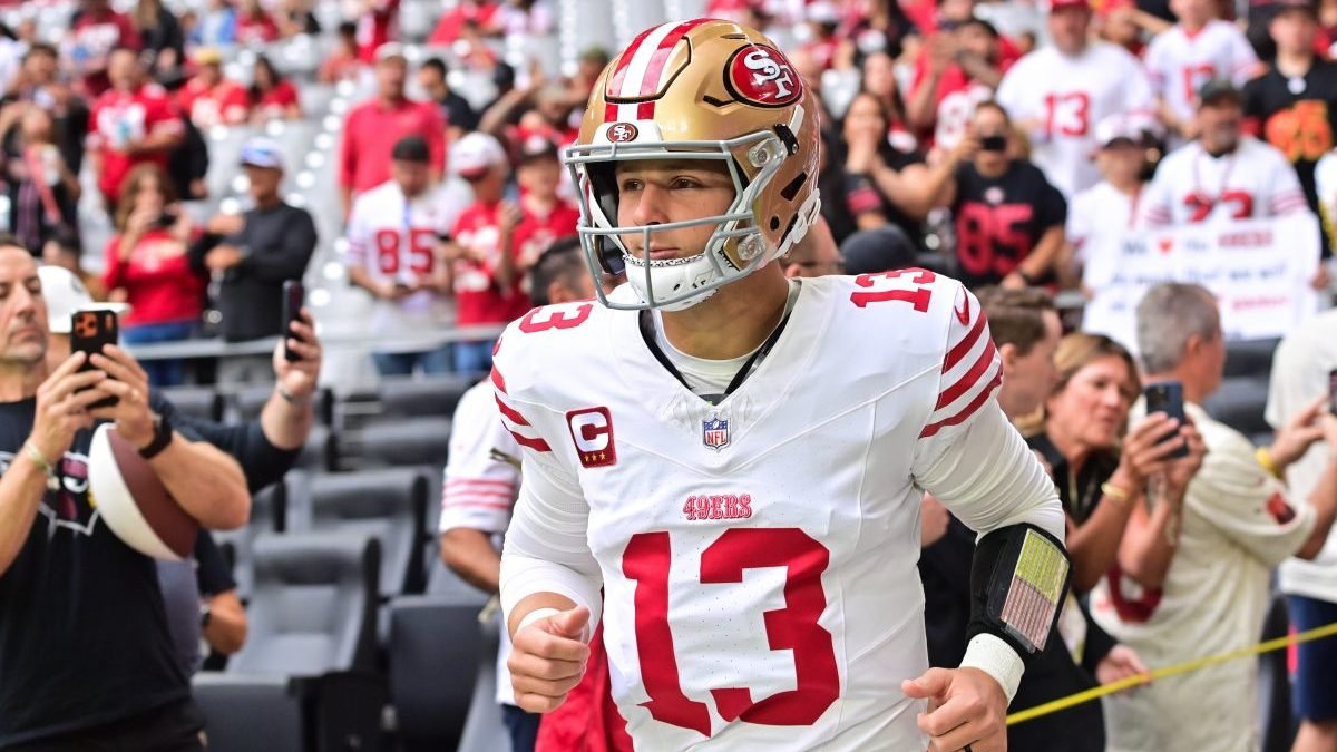 George Kittle praises Brock Purdy’s ‘elite’ 49ers huddle presence – NBC ...