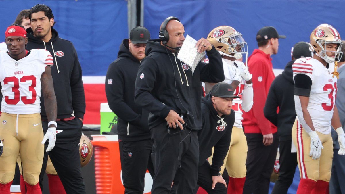 How Robert Saleh is finding balance with young 49ers defense – NBC ...