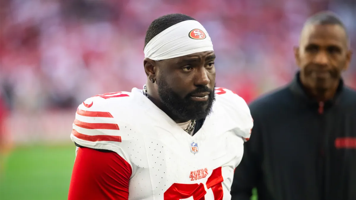 49ers vs. Browns injury report: Sam Okuayinonu out for Week 13 – NBC ...