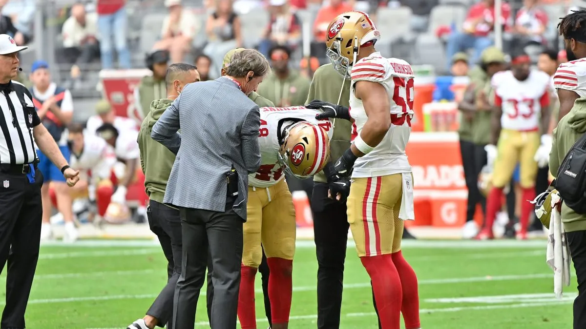Tatum Bethune injury deals 49ers linebackers another blow – NBC Sports ...