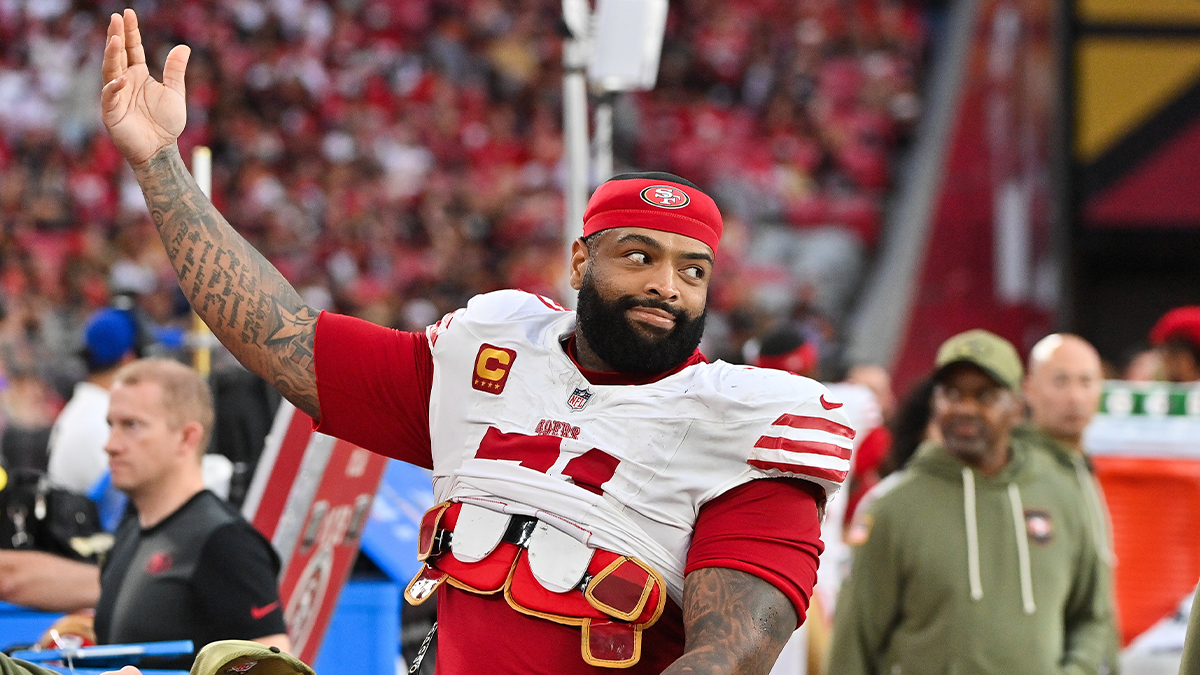 Trent Williams reveals comical NFL career first in 49ers’ win – NBC ...