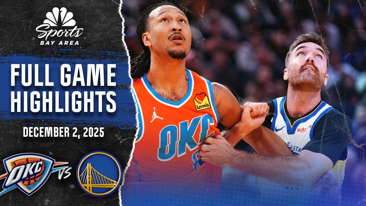 Warriors vs. Thunder highlights: Top plays from 124-112 loss – NBC ...