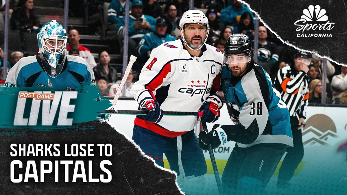 Sharks’ defense collapses early in 7-1 loss vs. Capitals – NBC Sports ...