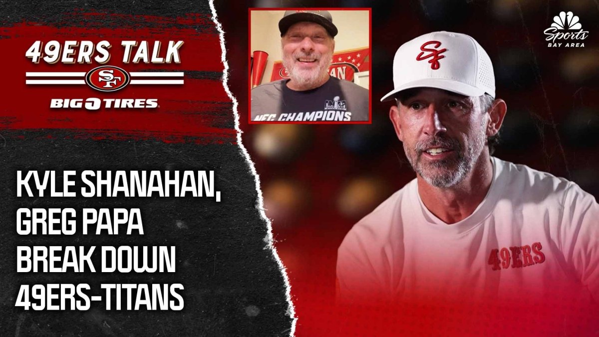 Kyle Shanahan, Greg Papa break down 49ers-Titans – NBC Sports Bay Area ...