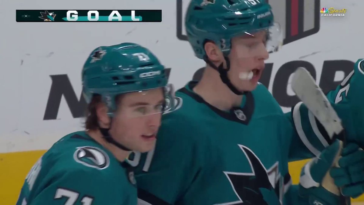 Collin Graf puts Sharks back within a goal against Stars – NBC Sports ...