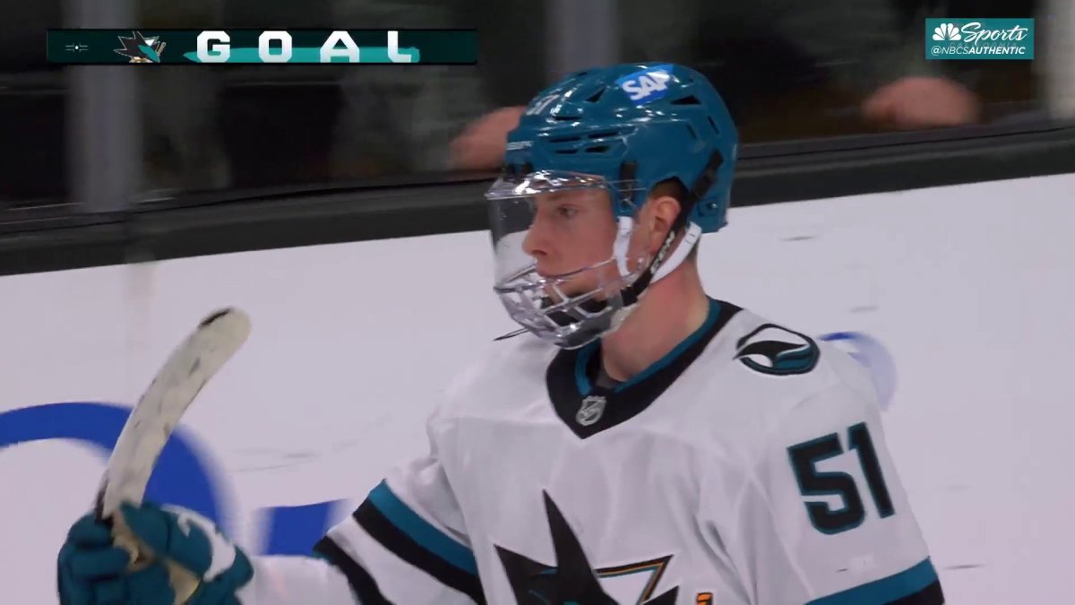 Sharks’ Collin Graf extends point streak to five games with goal – NBC ...