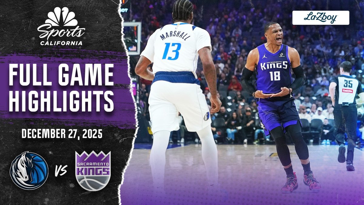 Watch top Kings plays, highlights in 113-107 win vs. Mavericks – NBC ...