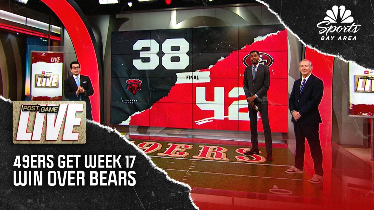 Brock Purdy, 49ers outlast Bears in Week 17 prime-time win – NBC Sports ...
