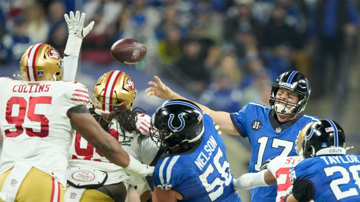 How Robert Saleh settled 49ers defense down in win vs. Colts – NBC ...