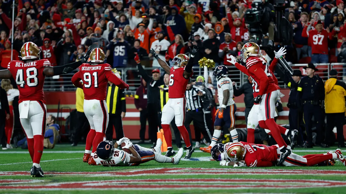 49ers report card: Grading edge-of-your-seat win over Bears – NBC ...