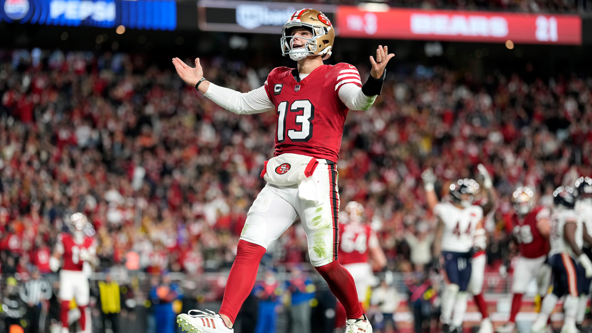49ers observations: Brock Purdy dominates Bears in thrilling win – NBC ...