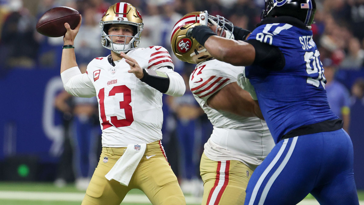 49ers QB Brock Purdy named NFC Offensive Player of the Week – NBC ...